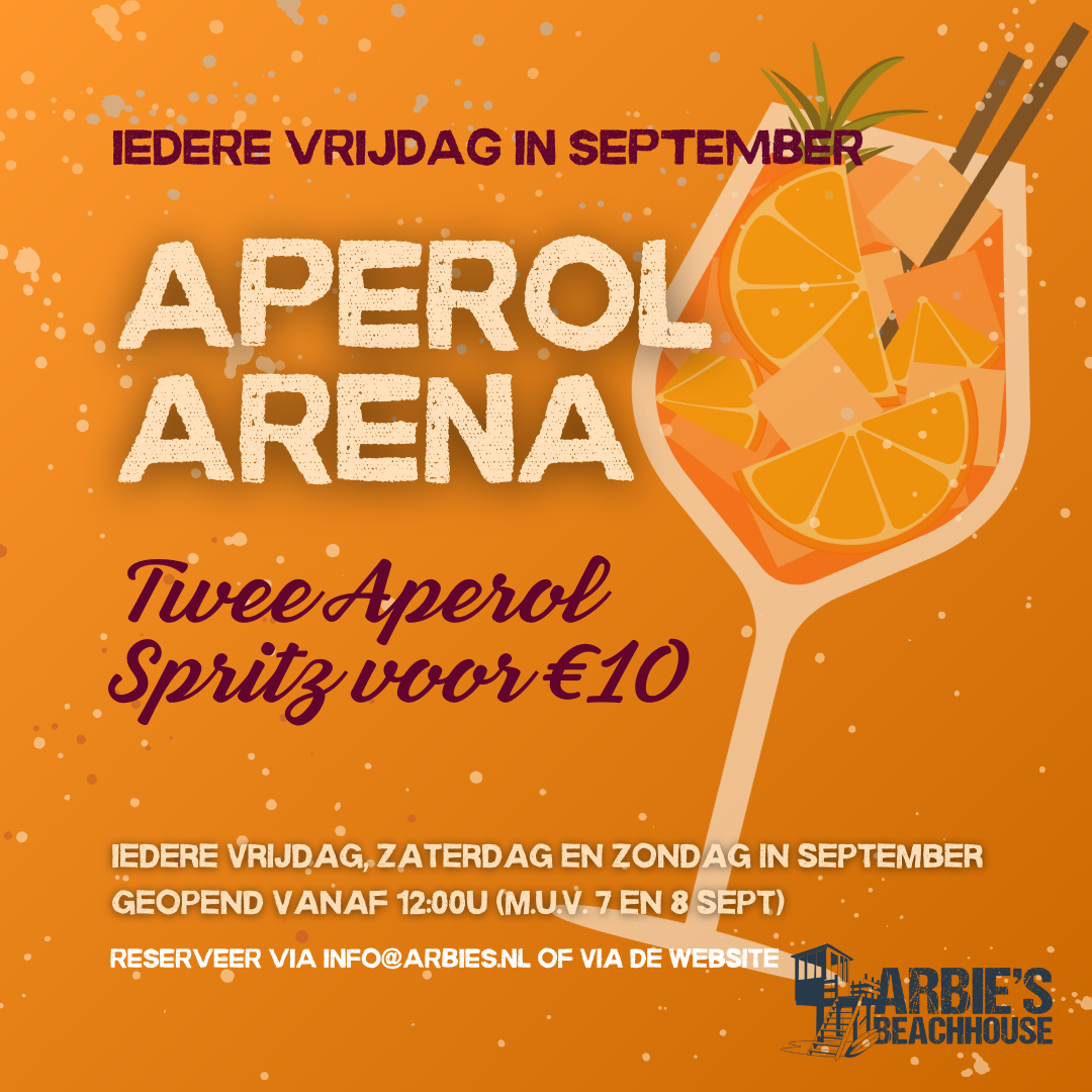 aperol arena - Regelloos - je alternatieve agenda van tilburg